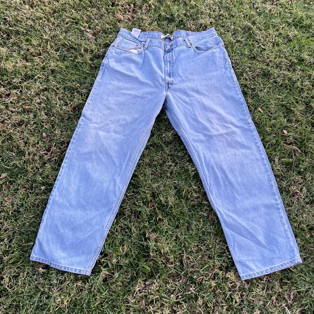 80s Y2k Vintage Levis 550 Denim Blue Jeans Loose Rela… - Gem